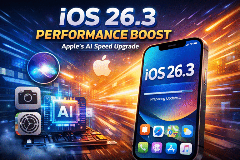 iOS 26.3 Performance Boost: Apple’s Big AI Speed Upgrade